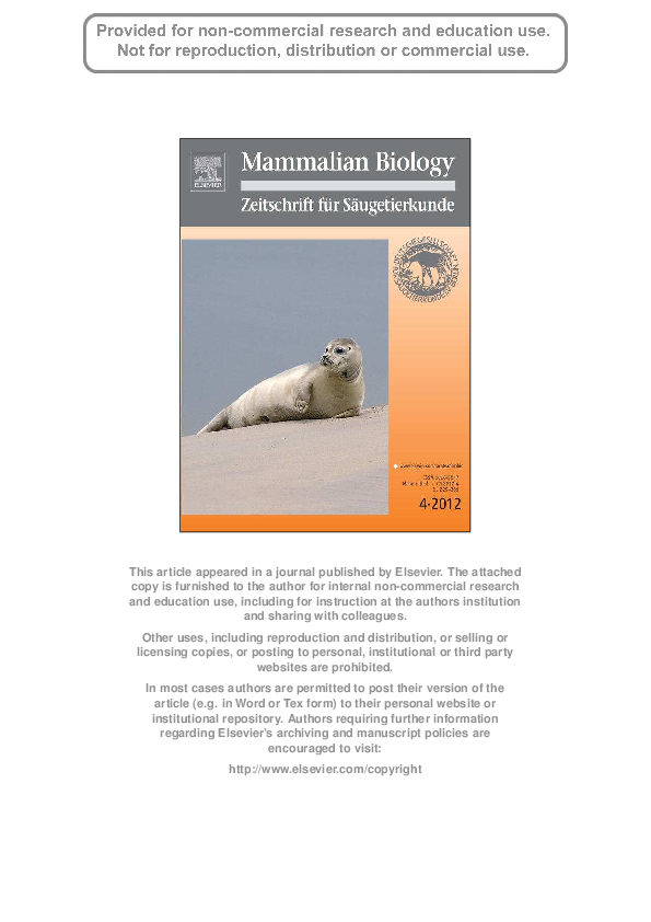 (PDF) Effects of wild boar disturbance on vegetation and soil ...