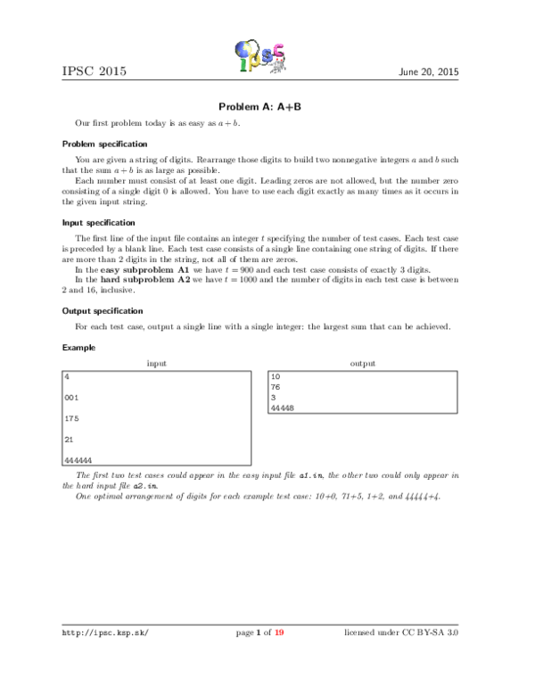 Pdf Problem Specification Icarius Black