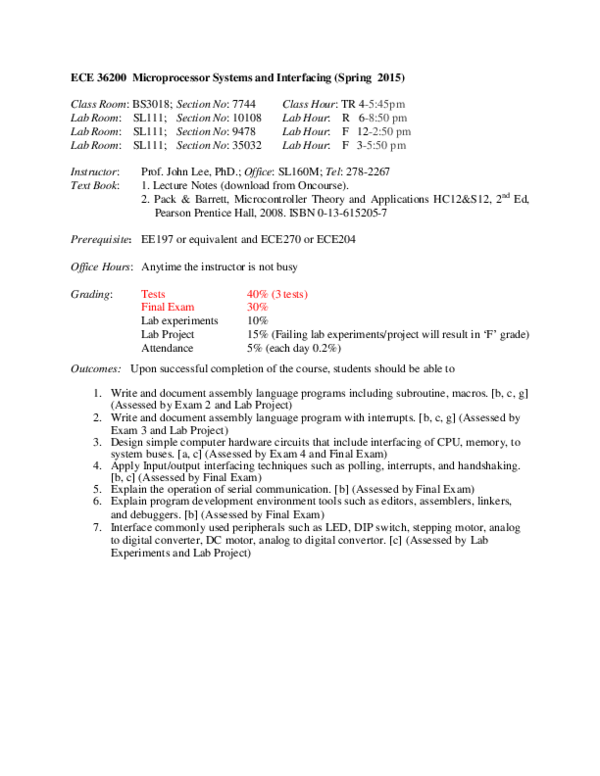 microprocessor pdf notes
