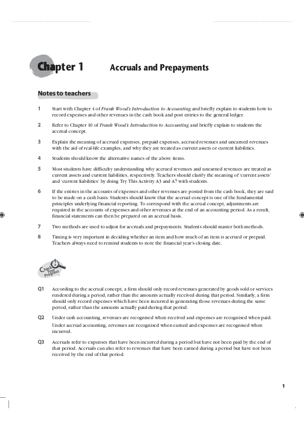(PDF) Accruals and Prepayments