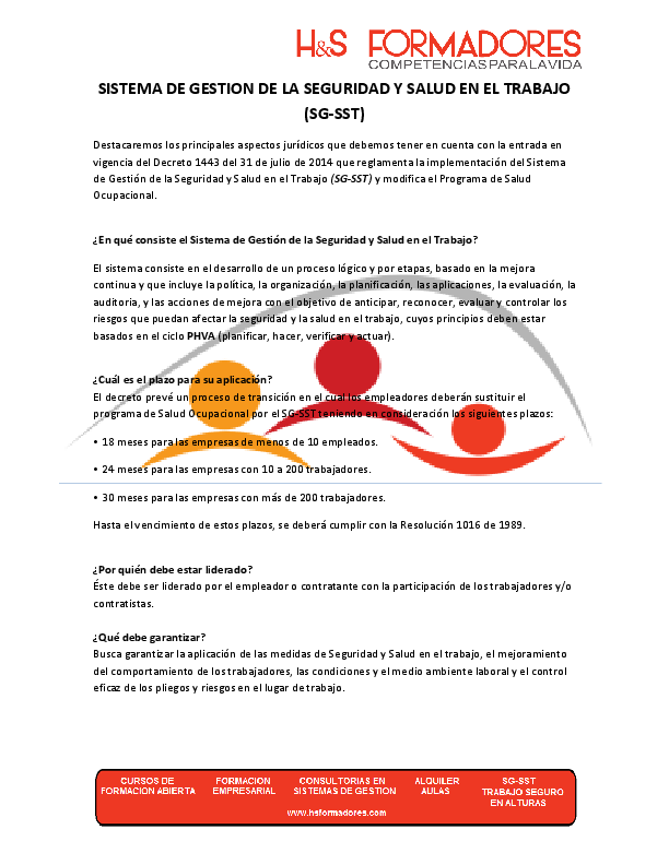 (PDF) PROPUESTA DE DISEÑO E IMPLEMENTACIÓN DE UN SISTEMA DE GESTIÓN DE SEGURIDAD Y SALUD EN EL ...