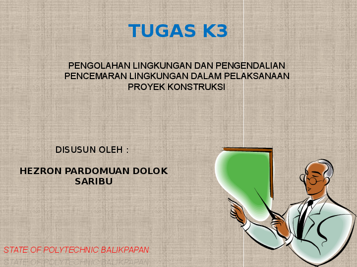 (PPT) Presentasi K3