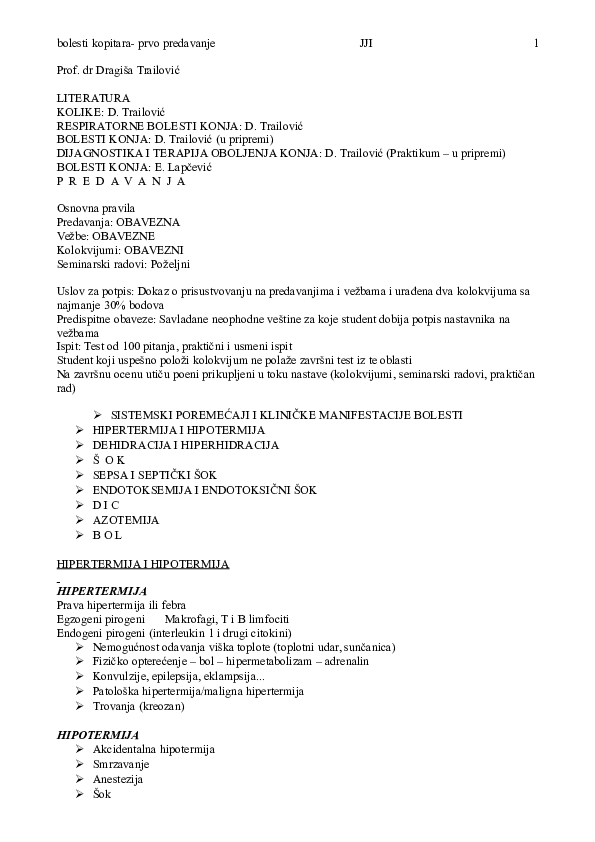 (DOC) 01 - Sistemski poremecaji