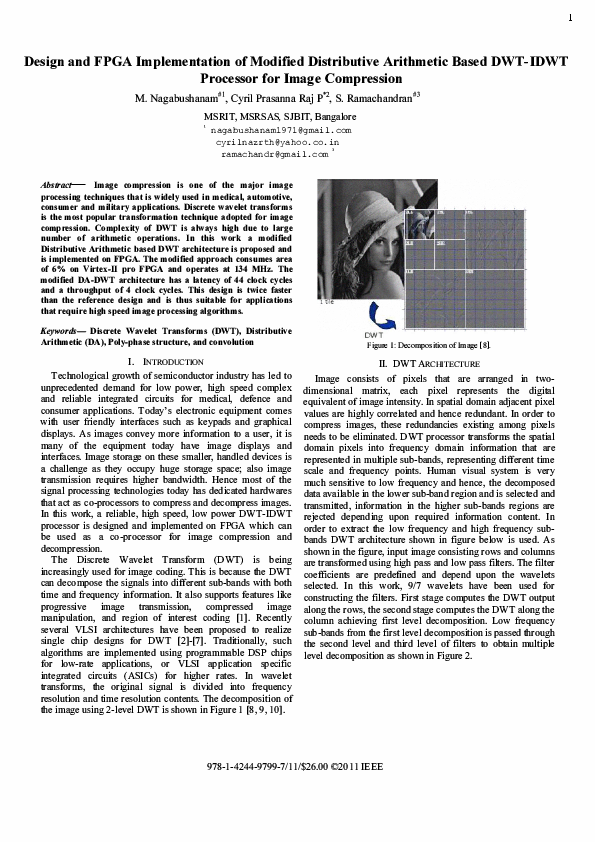 (PDF) Design and FPGA Implementation of Modified Distributive ... (PDF) Design and FPGA Implementation of Modified Distributive ...