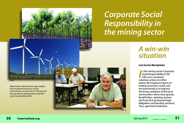 (PDF) Corporate Social Responsibility in the Mining Sector
