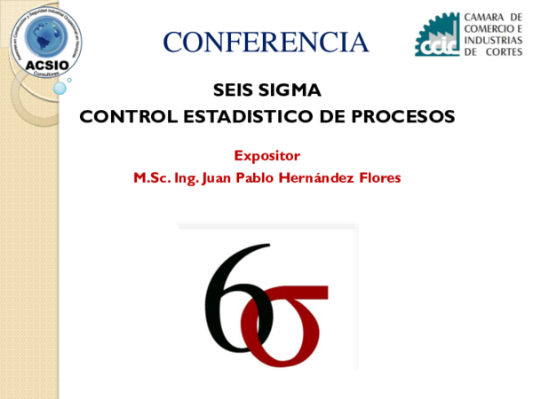 (PDF) SEIS SIGMA Control Estadistico de Procesos
