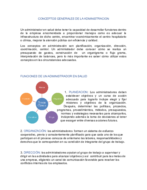 (DOC) CONCEPTOS GENERALES DE LA ADMINISTRACION