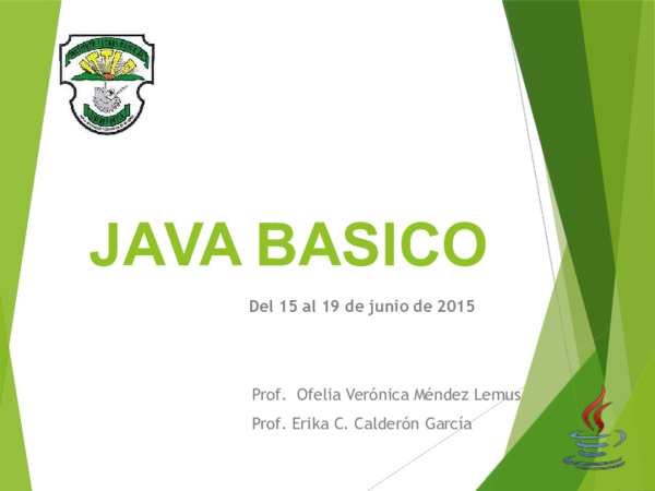 (PPT) Curso de Java Basico Introudccion