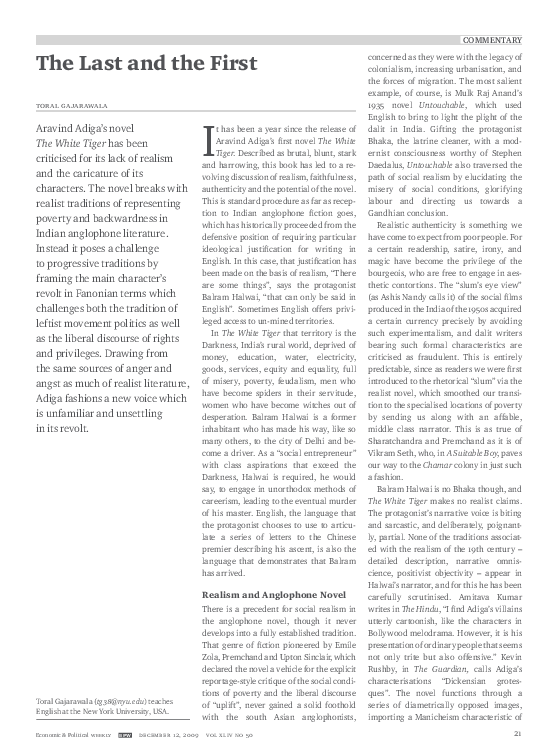 (PDF) The Last and the First