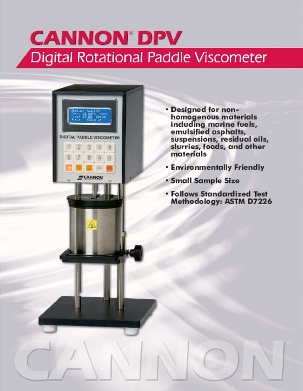 (PDF) Digital Paddle Viscometer