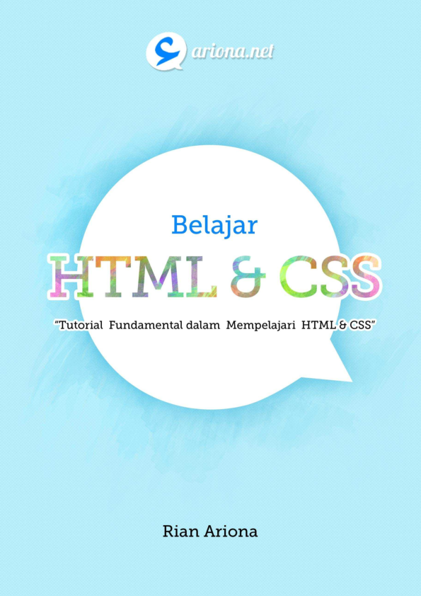 (PDF) Belajar HTML & CSS