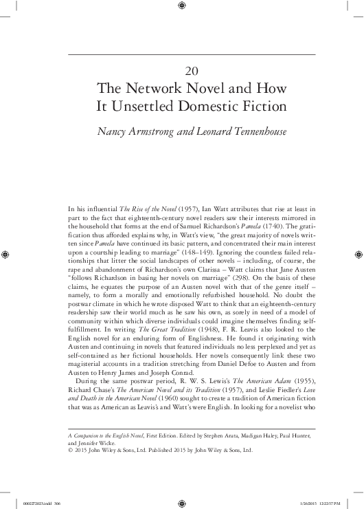 (PDF) The Network Novel