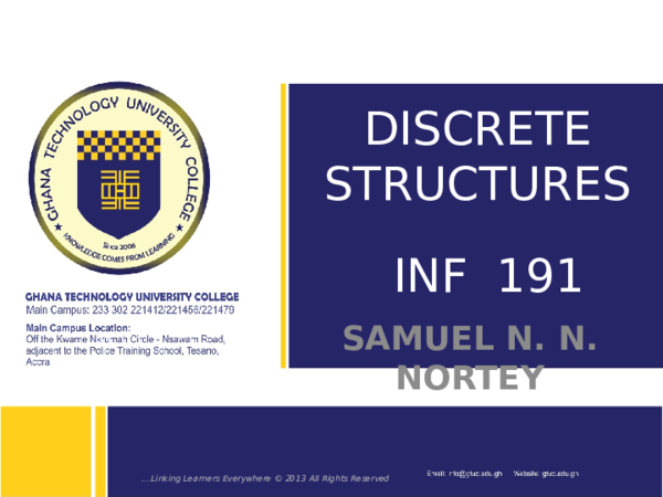 (PPT) Lecture 1a Algorithm