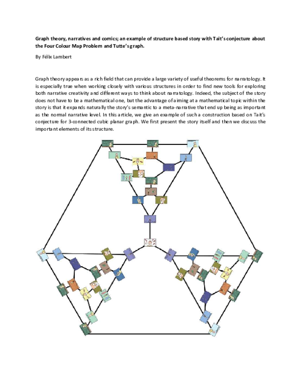 (PDF) Graph theory, narratives and comics; an example of structure based story with Tait’s ...