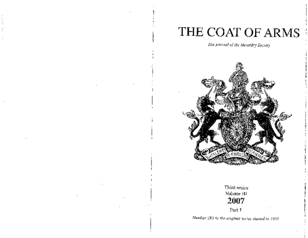 (PDF) *Argent A Cross Gules*: The Origins and English Use of the Arms ...