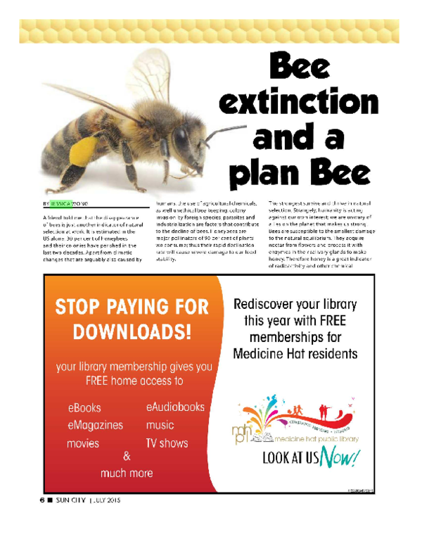 (PDF) Bee extinction and a Plan Bee