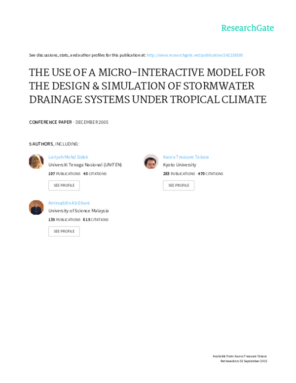 (PDF) THE USE OF A MICRO–INTERACTIVE MODEL FOR THE DESIGN & SIMULATION ...