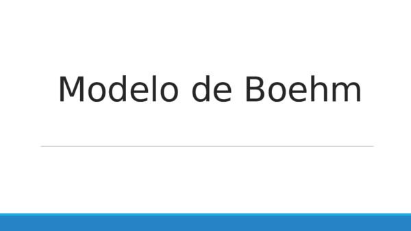 (PPT) Modelo de Boehm
