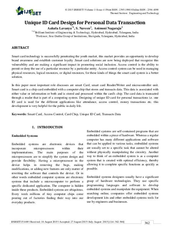Unique Transaction Identifier