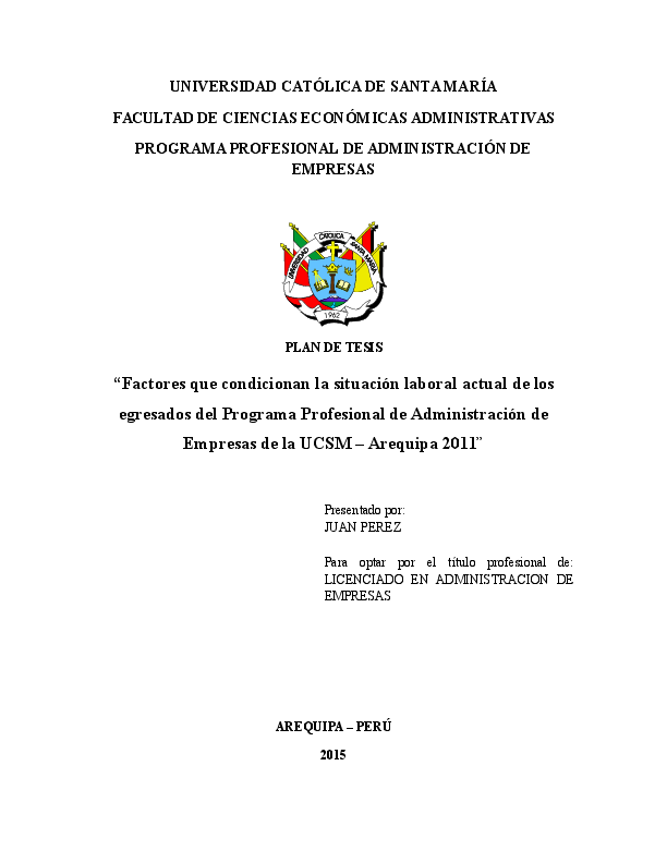 (DOC) MODELO PLAN DE TESIS