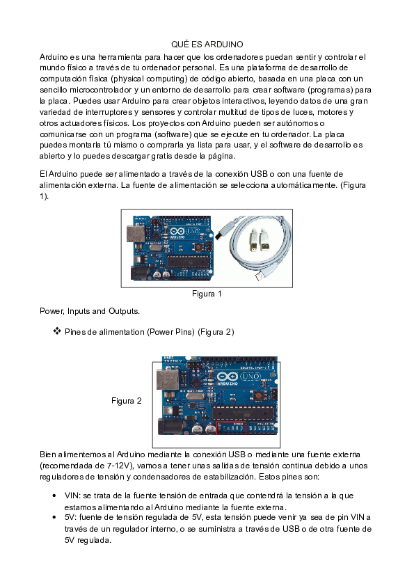 (DOC) QUE ES ARDUINO