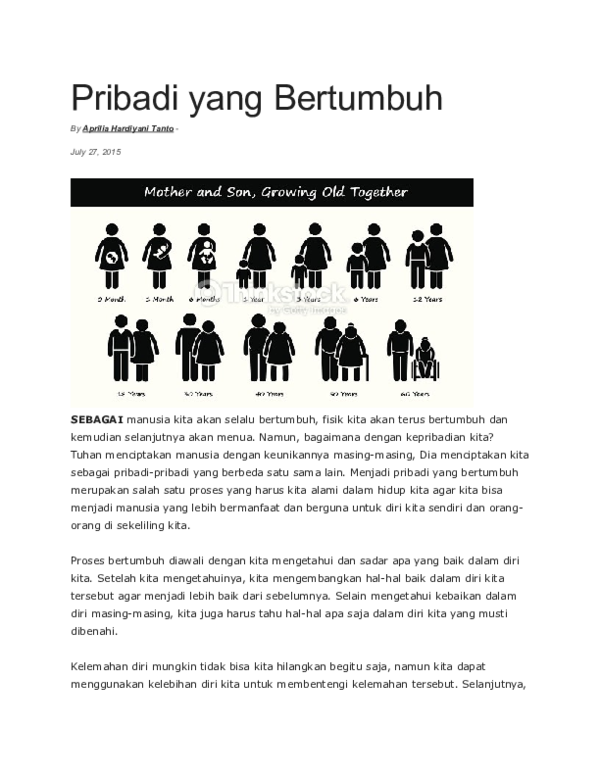 (DOC) Pribadi yang Bertumbuh