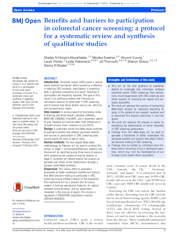 (PDF) Open Access Protocol