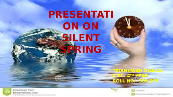 (PPT) PRESENTATION ON SILENT SPRING