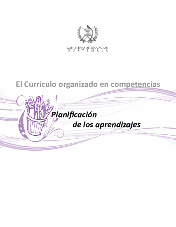 (PDF) Dirección General de Currículo-DIGECUR