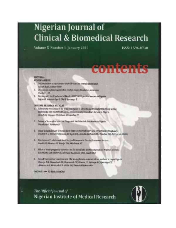 (PDF) Laboratory evaluation of the wash resistance of Olyset and ...