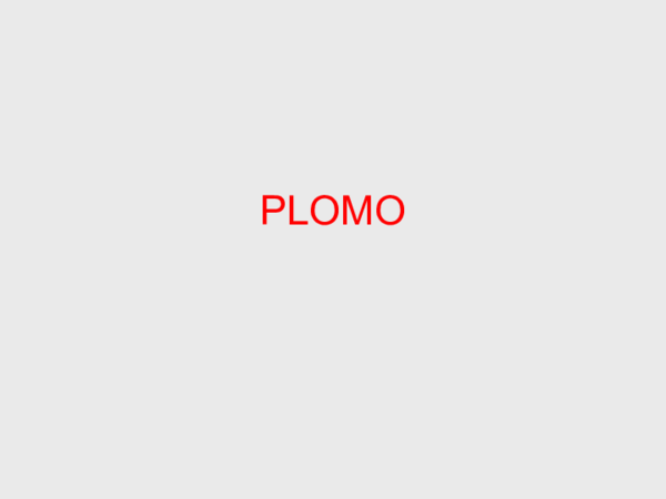 (PPT) Plomo