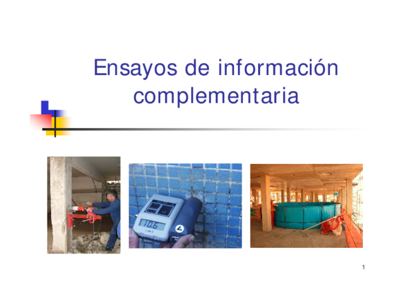 (PDF) Ensayos de información complementaria