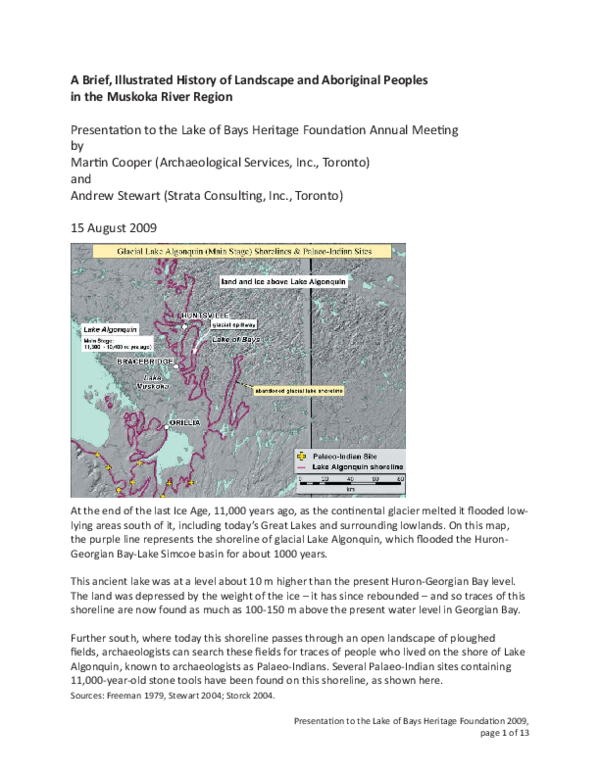 (PDF) A Brief, Illustrated History of Landscape and Aboriginal Peoples ...