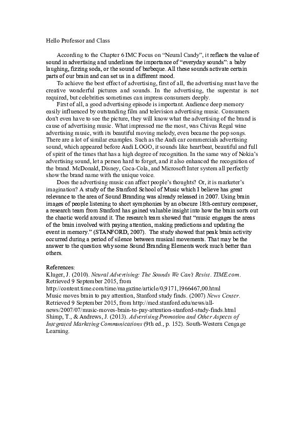 (DOC) Hello Professor and Class