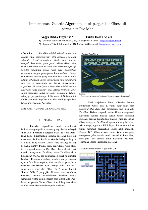 (PDF) implementasi Genetic algorithm