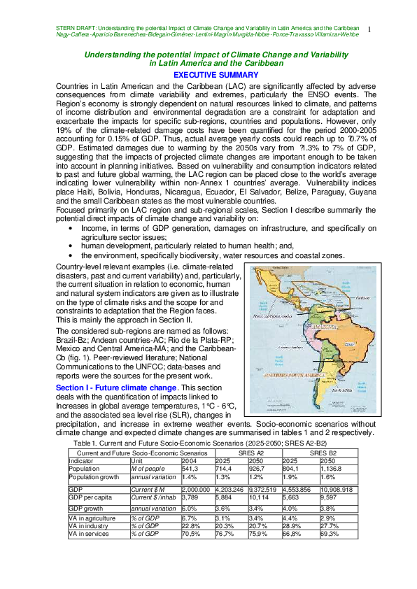 (PDF) Understanding the potential impact of Climate Change and ...