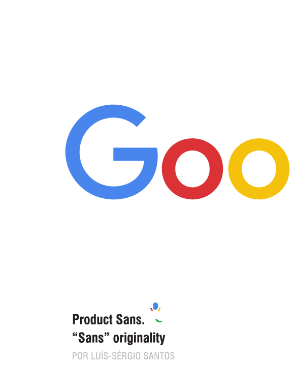 O novo logo do Google