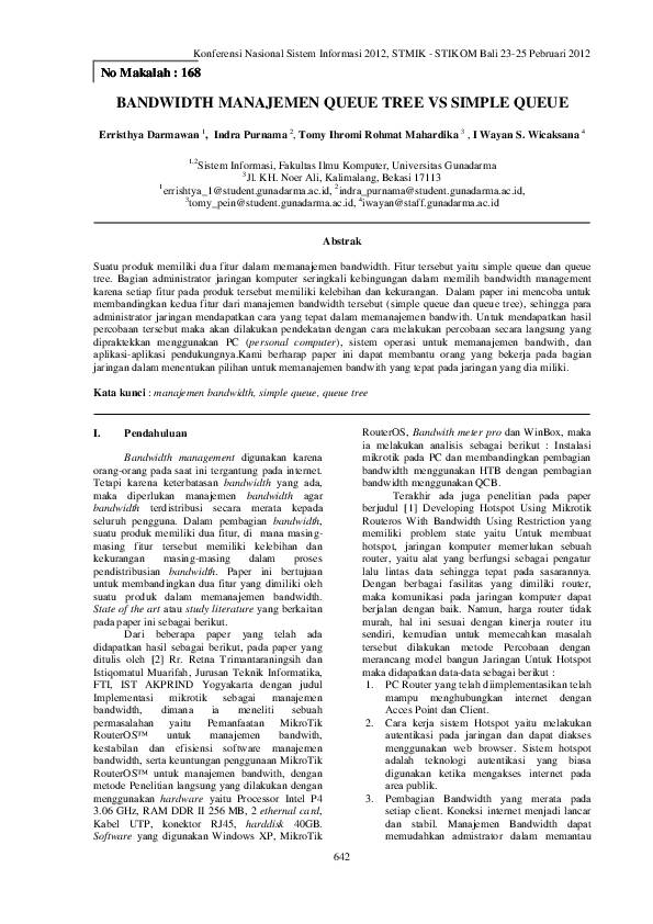 (PDF) Simple Queue Queue Tree