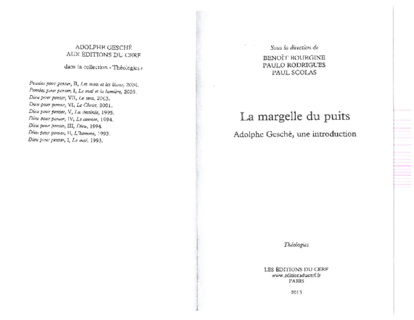 (PDF) Le fichier thématique d'Adolphe Gesché (1928-2003)