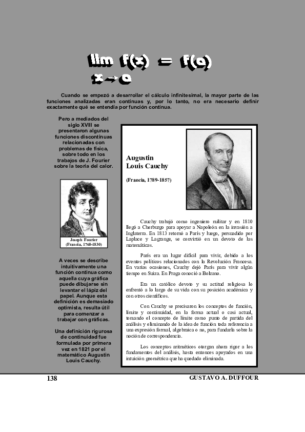 (PDF) Augustin Louis Cauchy funcion continua