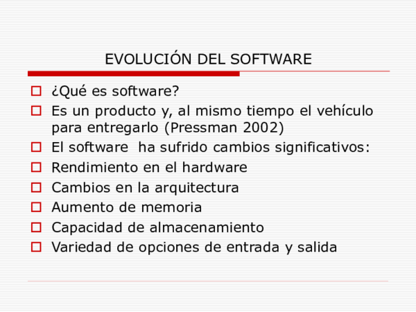 (PDF) EVOLUCIÓN DEL SOFTWARE