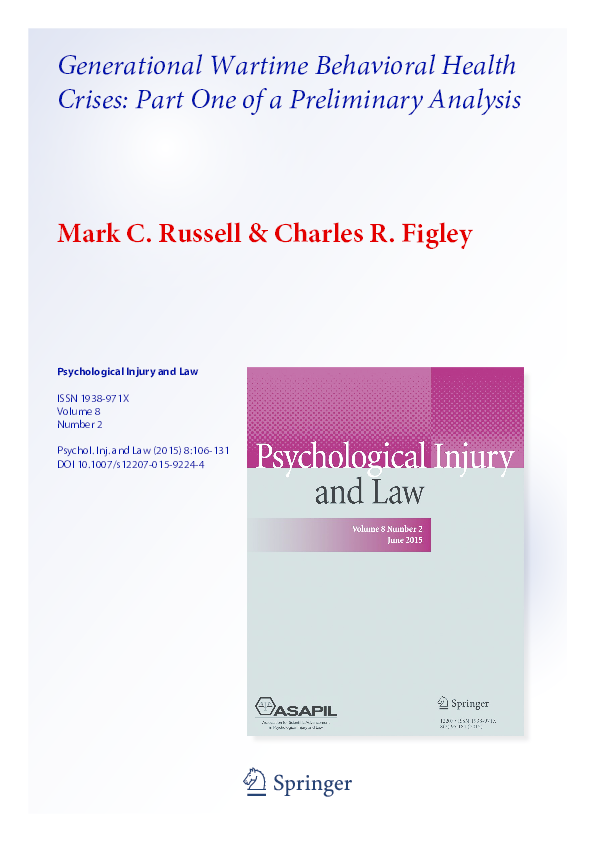 (PDF) Russell-Figley-2015- Generational Crisis Part One-Paginated