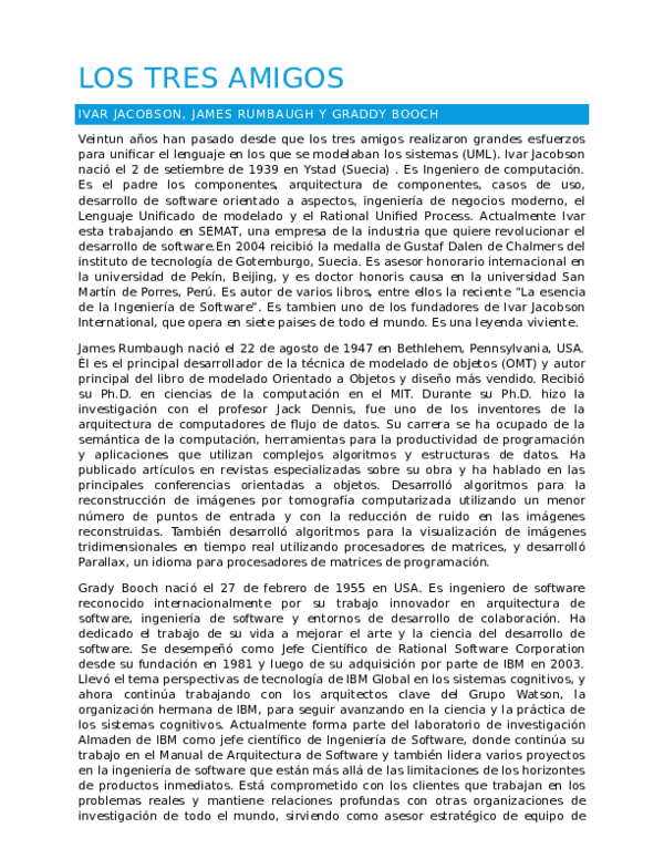 (DOC) LOS TRES AMIGOS