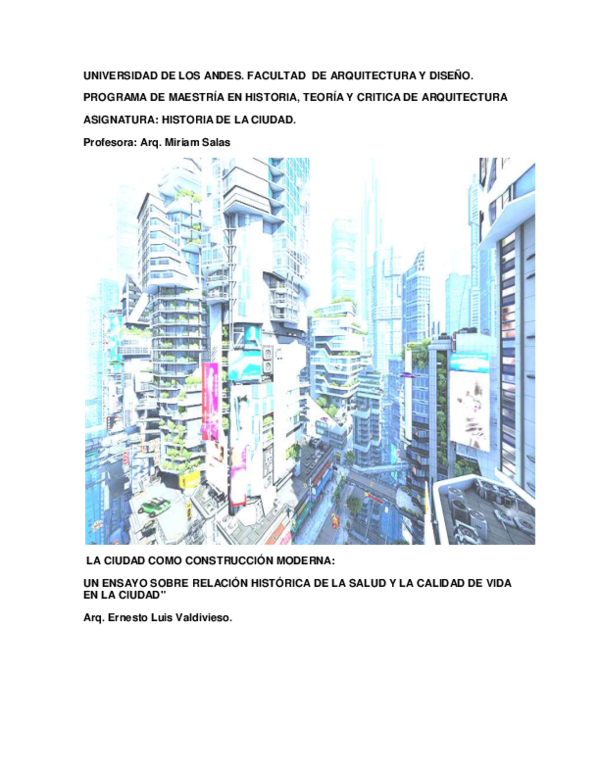 (PDF) LA CIUDAD COMO CONSTRUCCIÓN MODERNA