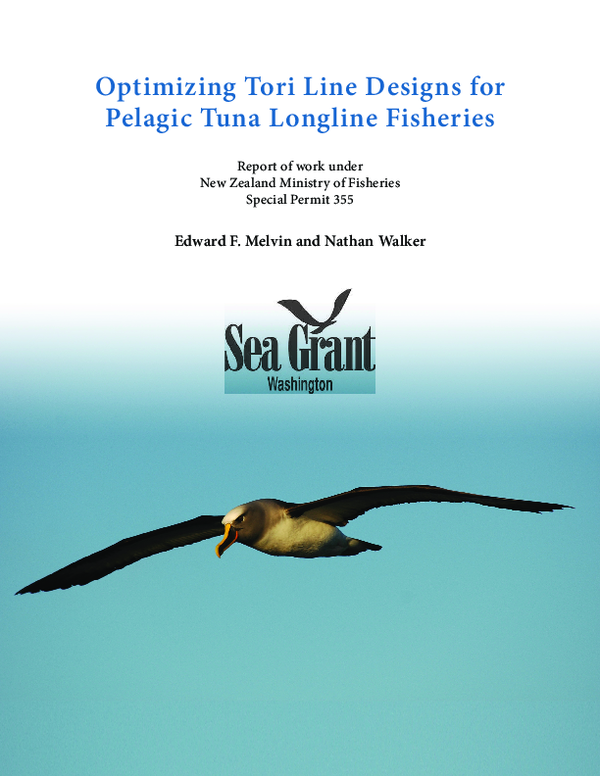 (PDF) Optimizing Tori Line Designs for Pelagic Tuna Longline Fisheries