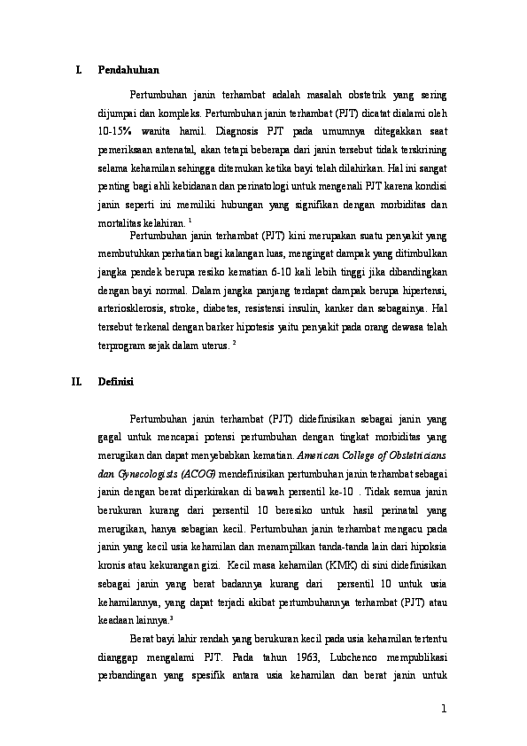 (DOC) Pertumbuhan Janin Terhambat