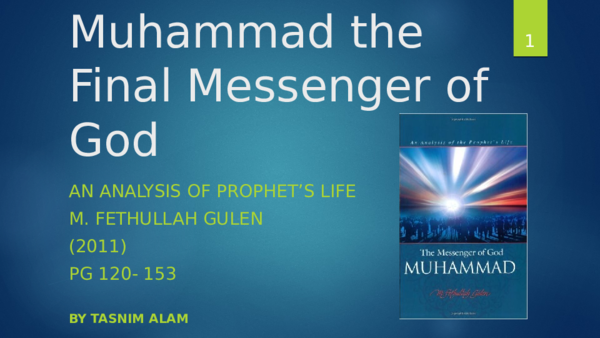 (PPT) Muhammad the Final Messenger of God