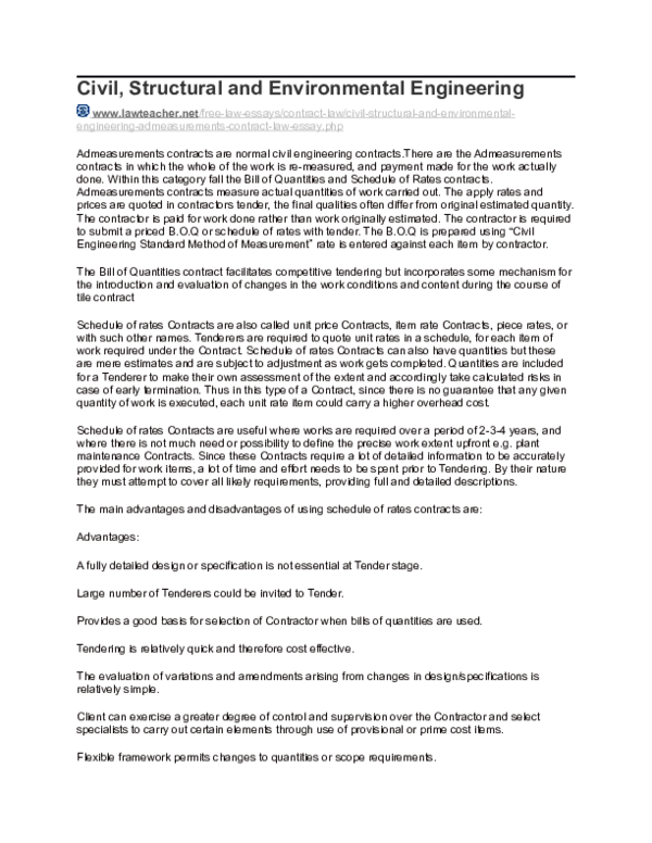 (DOC) Civil, Structural and Environmental Engineering