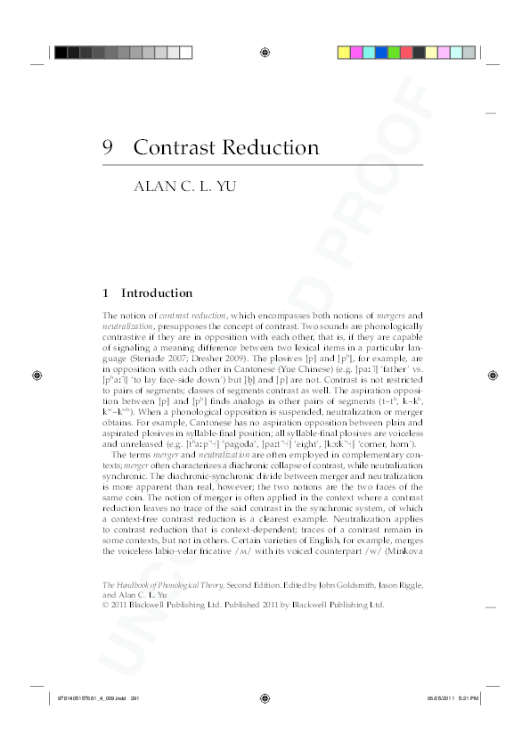 (PDF) Contrast reduction