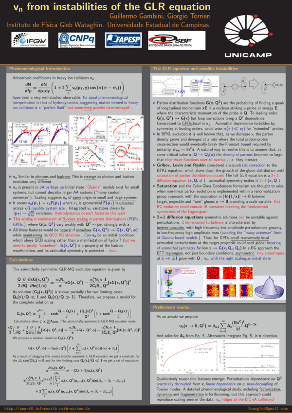 (PDF) $v_n$ from instabilities of the GLR equation